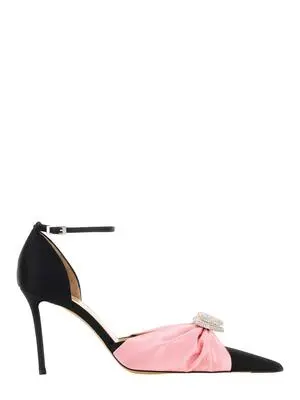 Mach & Mach Mach&mach Satin Pumps - Black