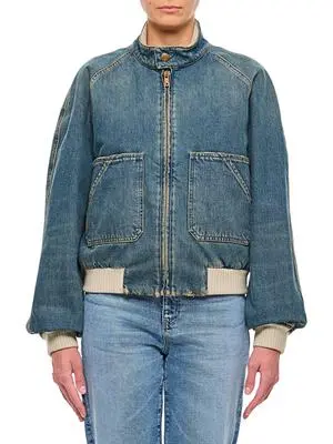GOLDEN GOOSE Slim Bomber Jacket - Multicolor