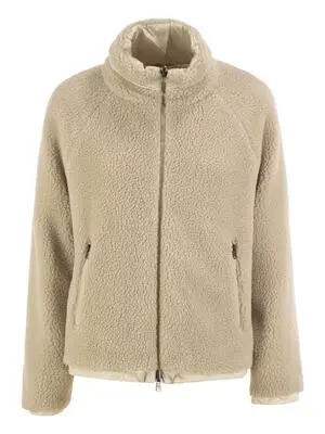 Herno Reversible Teddy Fleece And Technical Nylon Jacket - Multicolor