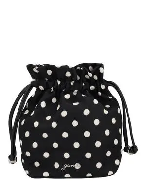 GANNI Bou Bucket Bag - Black