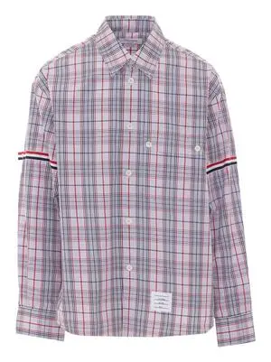 Thom Browne Check Oversize Shirt - Multicolor