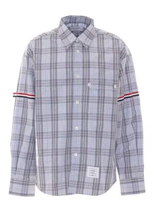 Thom Browne Check Oversize Shirt - Multicolor