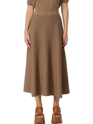 Max Mara Midi Skirt - Brown