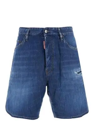 Dsquared2 Denim Shorts - Multicolor