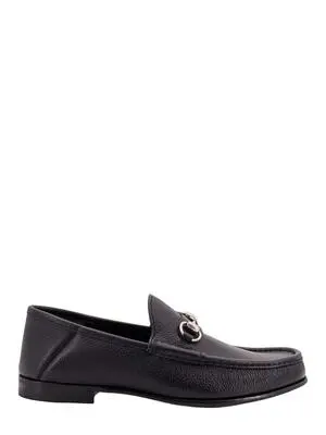 Gucci Leather Loafers - Black