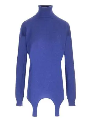 Saint Laurent Cashmere Turtleneck - Blue