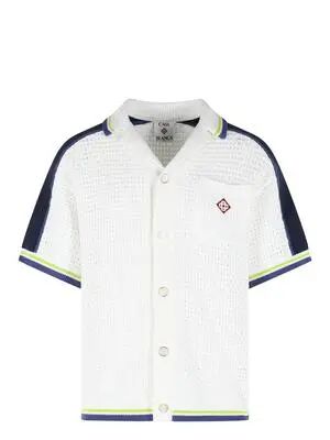 Casablanca Cotton Blend T-shirt - White