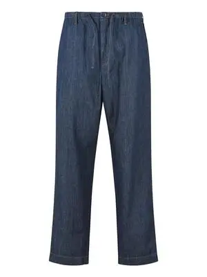 Dries Van Noten Cotton Penny Pants - Blue