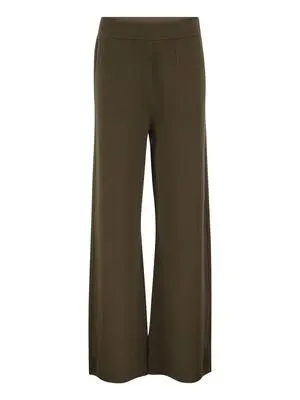 MAX MARA Max Mara Women Mxmfaida - Wide-Leg Viscose Knit Trousers