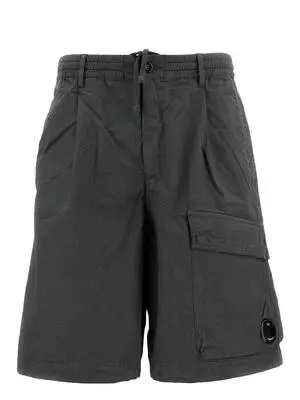C.P. COMPANY Boxy Lens Cargo Shorts - Multicolor