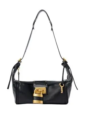 Chloé Paddington Leather Shoulder Bag - Black