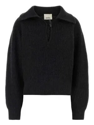 Isabel Marant Étoile Isabel Marant Women Charcoal Wool Blend Miranda Sweater Gray