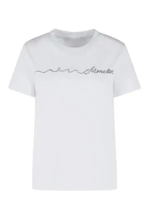 Moncler Cotton T-shirt - White