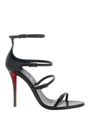 CHRISTIAN LOUBOUTIN Millenium Leather Sandal - Black