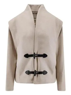 Isabel Marant Étoile Toria Wool And Cashmere Coat - Cream