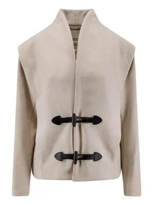Isabel Marant Étoile Wool And Cashmere Coat - Beige