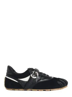 Coperni Leather Sneakers - Black