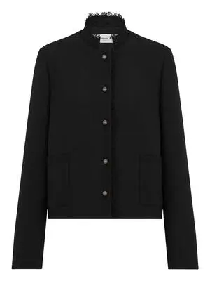 Dior Wool And Silk Blazer - Multicolor