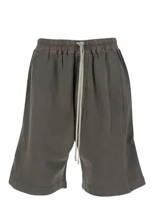 Rick Owens Cotton Drawstring Shorts - Multicolor