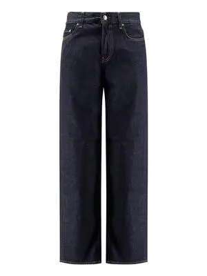TOTEME Low Straight Denim Jeans - Multicolor