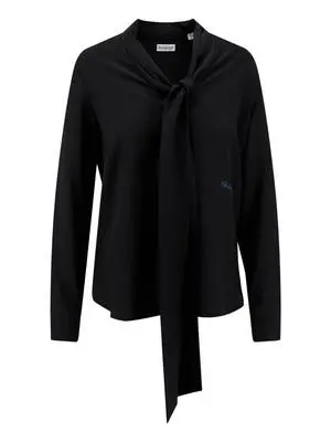 Burberry Rhiannon Silk Shirt - Black