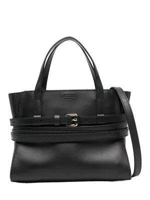Moschino MOSCHINO Tie Me Small Leather Handbag Multicolor