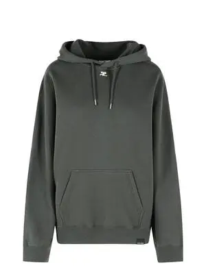 COURREGES Cotton Sweatshirt - Gray