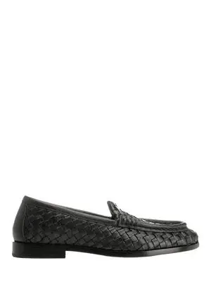 Bottega Veneta Silence Moccasins - Black