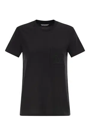 Max Mara Cotton Jersey T-shirt - Black