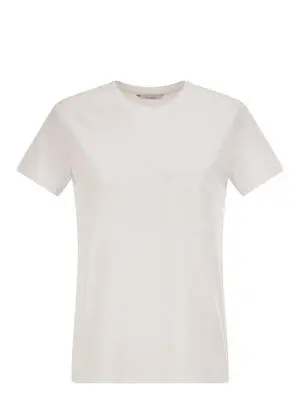 Max Mara Papaia Cotton Jersey T-shirt - White