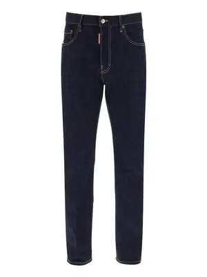 Dsquared2 Cotton Denim Jeans - Blue