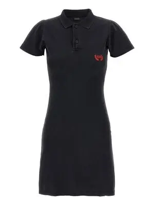 Balenciaga Laurel Classic' Polo Dress - Black