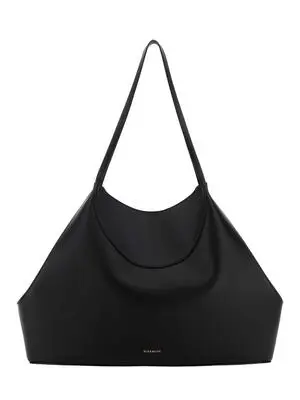 Givenchy Leather Medium Facet Shopping Bag - Black