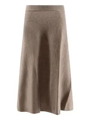 LISA YANG Torie Cashmere Skirt - Multicolor