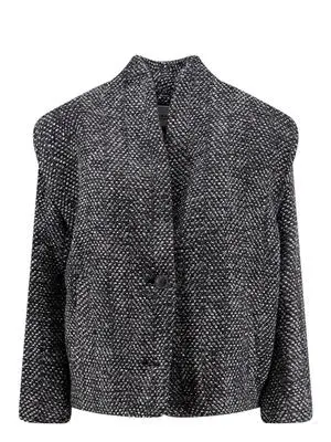Isabel Marant Étoile Marant Drogo Mélange Fabric Coat - Multicolor