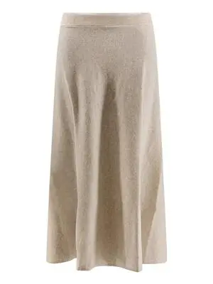 LISA YANG Torie Cashmere Skirt - Multicolor