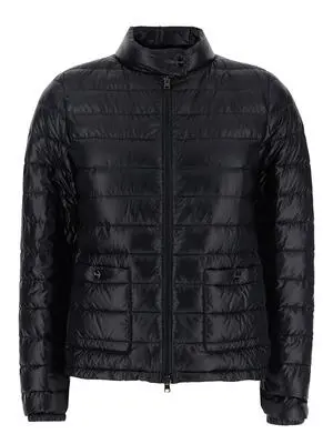 Herno Tech Fabric Quilted Down Jacket - Black