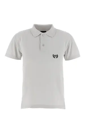 Balenciaga Laurel Classic Polo Shirt - Gray