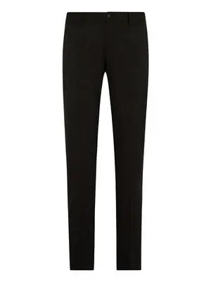 Dolce & Gabbana Wool Blend Trousers - Multicolor