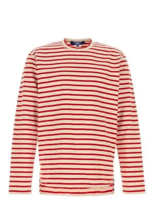 Junya Watanabe Embroidered Cotton Oversize T-shirt - Multicolor