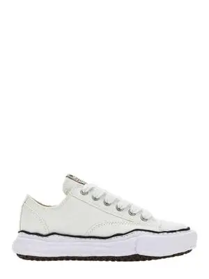 Mihara Yasuhiro MAISON MIHARA YASUHIRO Canvas Sneakers White