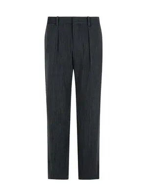 Isabel Marant Étoile Henda' Virgin Wool Blend Pants - Black