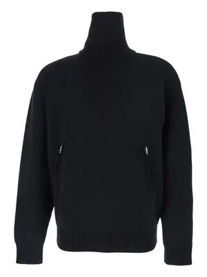 BALENCIAGA BALENCIAGA Cotton Blend Turtleneck Sweater