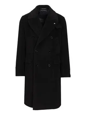 Tagliatore Double-breasted Wool Coat - Blue