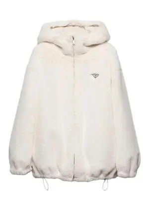 Prada PRADA Reversible Faux Fur Jacket Multicolor