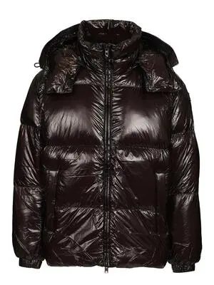 DIESEL® DIESEL Quilted Taslan Down Jacket With ViralOff® Treatment Black