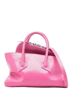 Attico Leather Tote Bag - Multicolor