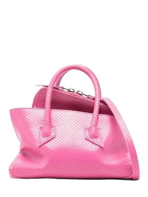 Attico Leather Tote Bag - Multicolor