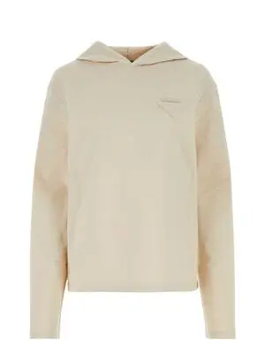 Prada Cotton Hoodie - Cream
