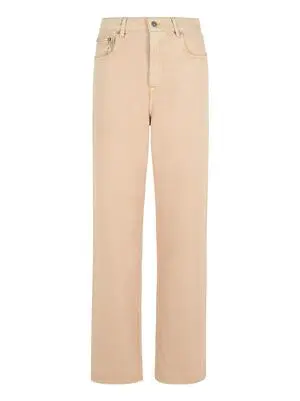 GOLDEN GOOSE Kim Cotton Jeans - Pink